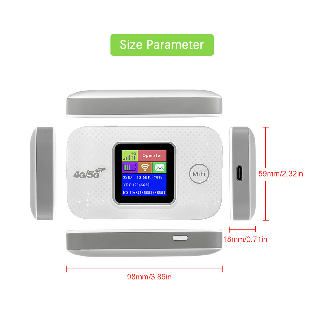 Rain 4G Lte Router Wireless Wifi Portable Modem Mini Outdoor Hotspot ...