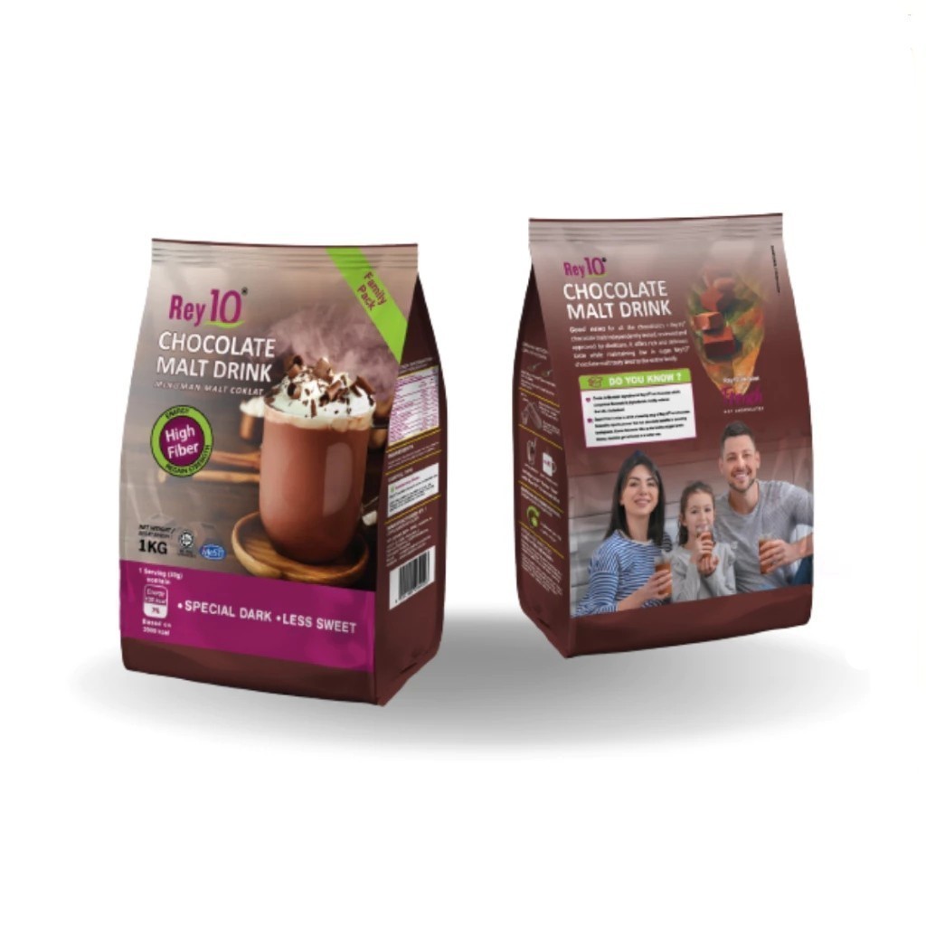 Rey10 Chocolate Malt Drink 1 kg Anglomac Rebranded/ Minuman Coklat | Shopee Malaysia