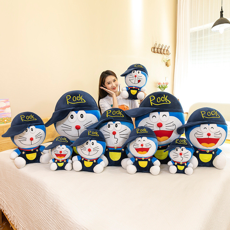 Doraemon Doll Oversized Doraemon Doraemon Fur Pillow Blue Fat Ragdoll ...