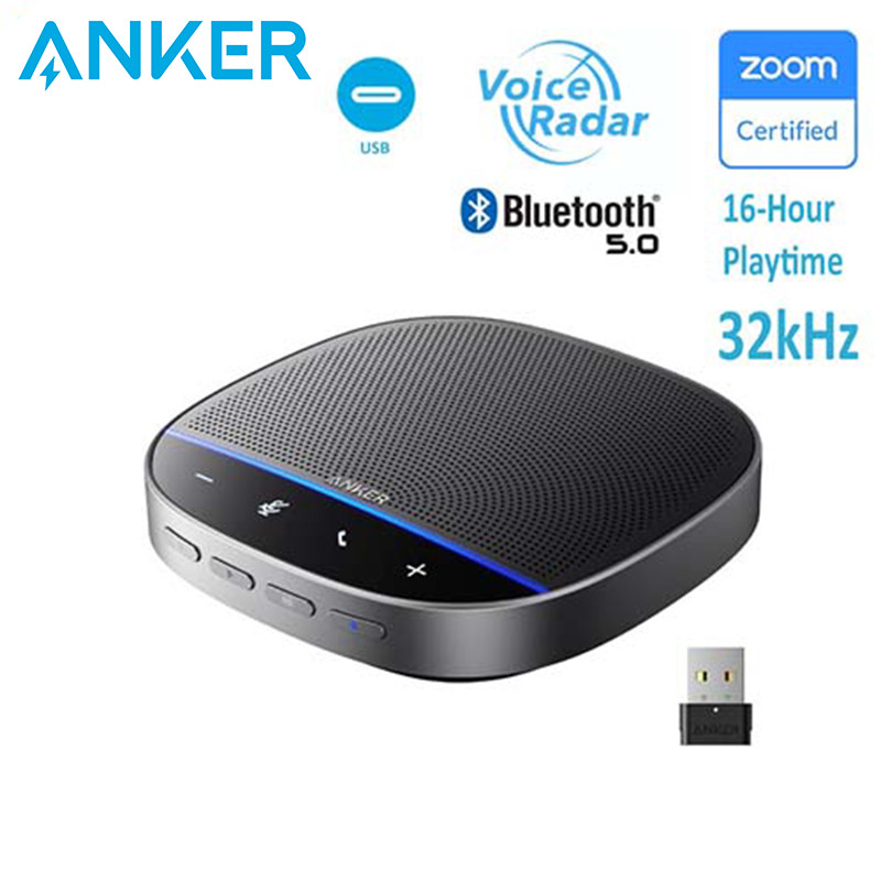 Anker A3305 PowerConf S500 Speakerphone with Zoom Rooms Certification ...