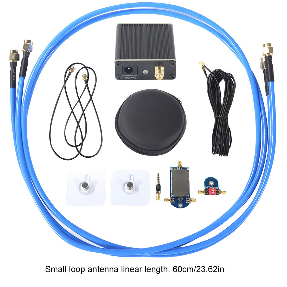 Active Small Magnetic Loop Antenna Wideband 50K-500MHz SDR Radio Loop ...