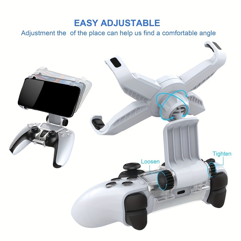 For PS5 Controller Mobile Gaming Clip For Playstation 5 Dualsense ...