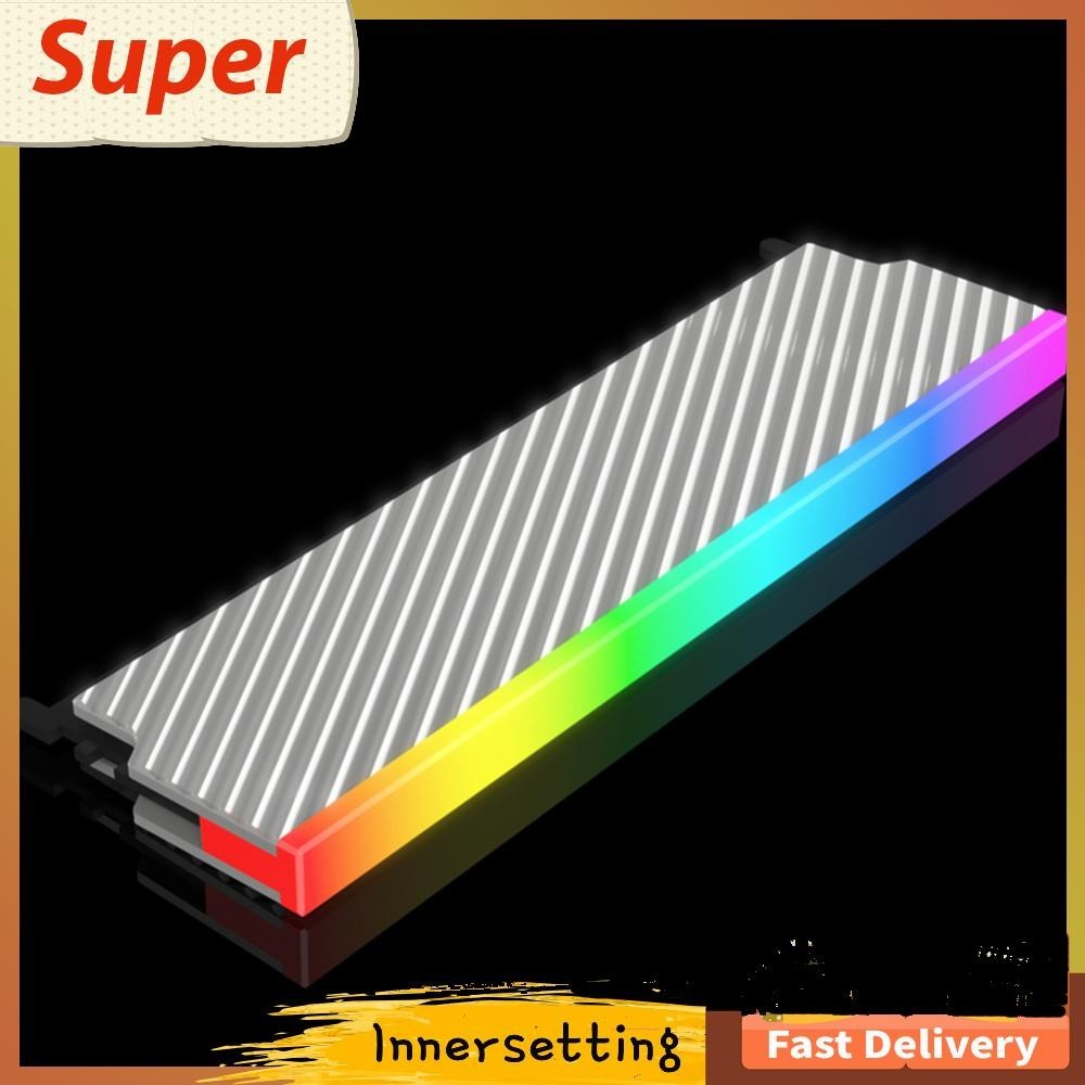 Innersettingmy 5v 3pin Argb Ram Heatsink Radiator Cooler Ddr Heatsink For Ddr2 Ddr3 Ddr4 Ddr5 