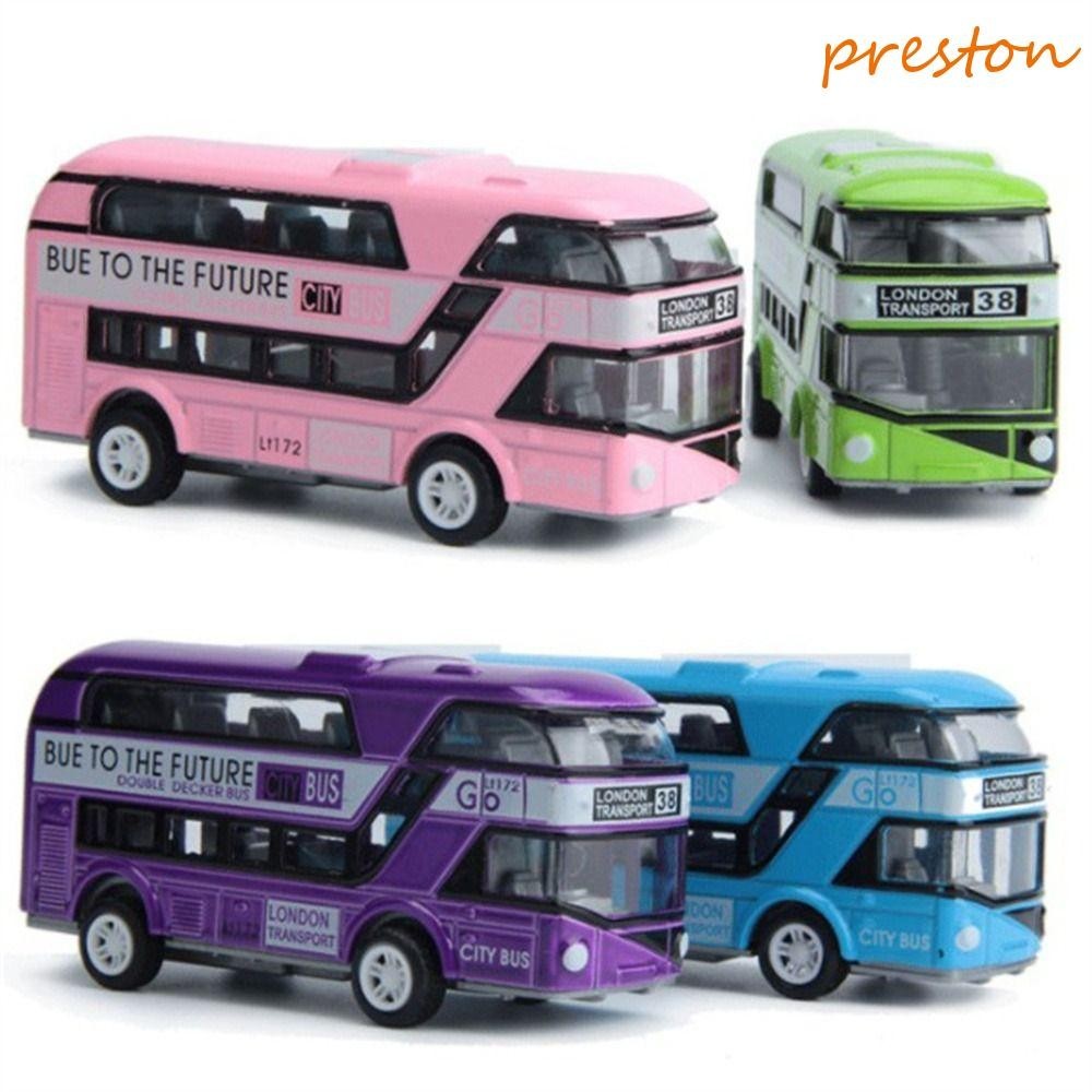 PRESTON Diecast Cars Toy Gift for Boy 1:43 City Tourist Car Doors Open ...
