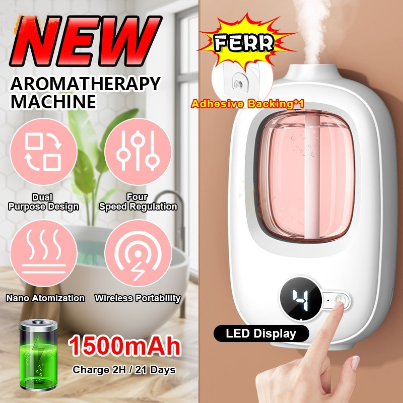 Automatic Air Fragrance Home Air Freshener Toilet Aromatherapy Aroma ...