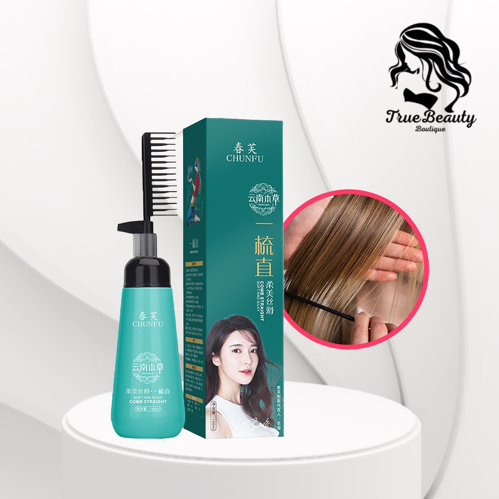 CHUN FU rebonding Straight Hair LULUS RAMBUT REBONDING HAIR REBONDING ...