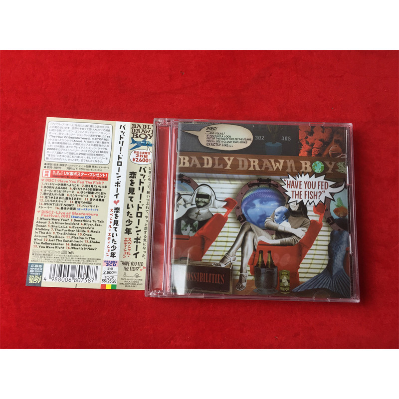 Badly Drawn Boy Have You Fed The Fish (Japan Edition ) 2CD 航 | Shopee ...
