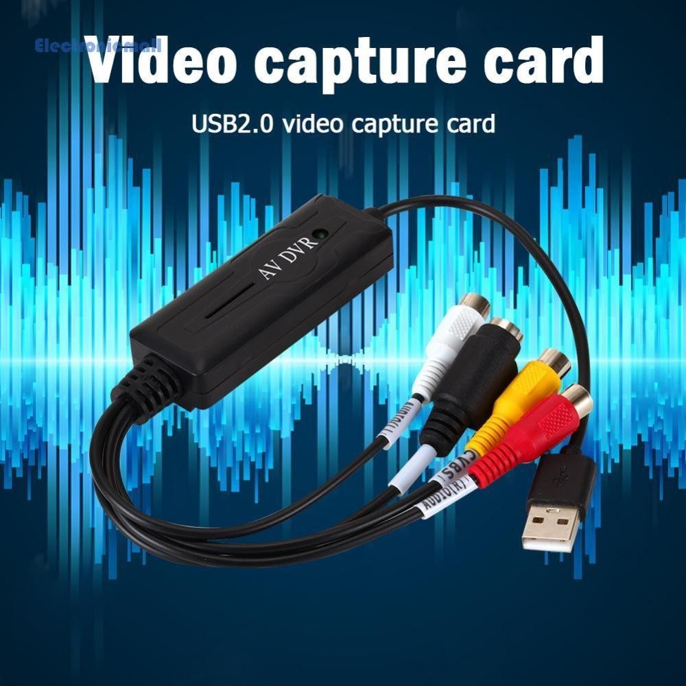 [ElectronicMall01.my] USB 2.0 Video Capture Card USB to AV S RCA ...