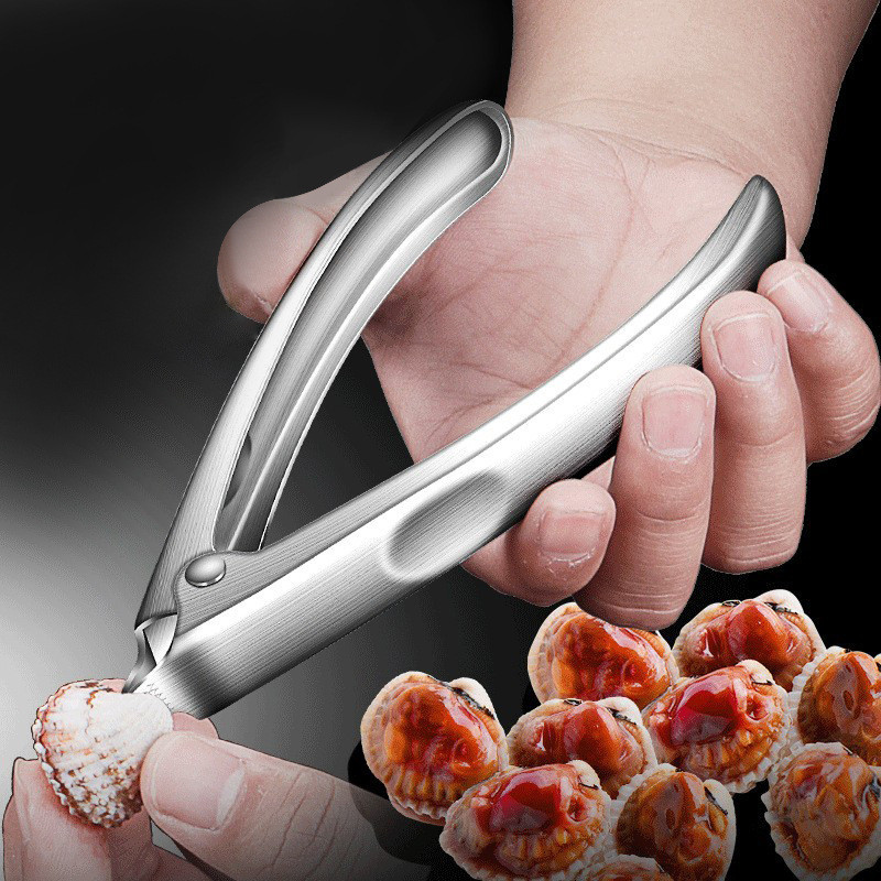 Clam Opener Tool Opening Knife Shucker with Beer Bottle Openers ...