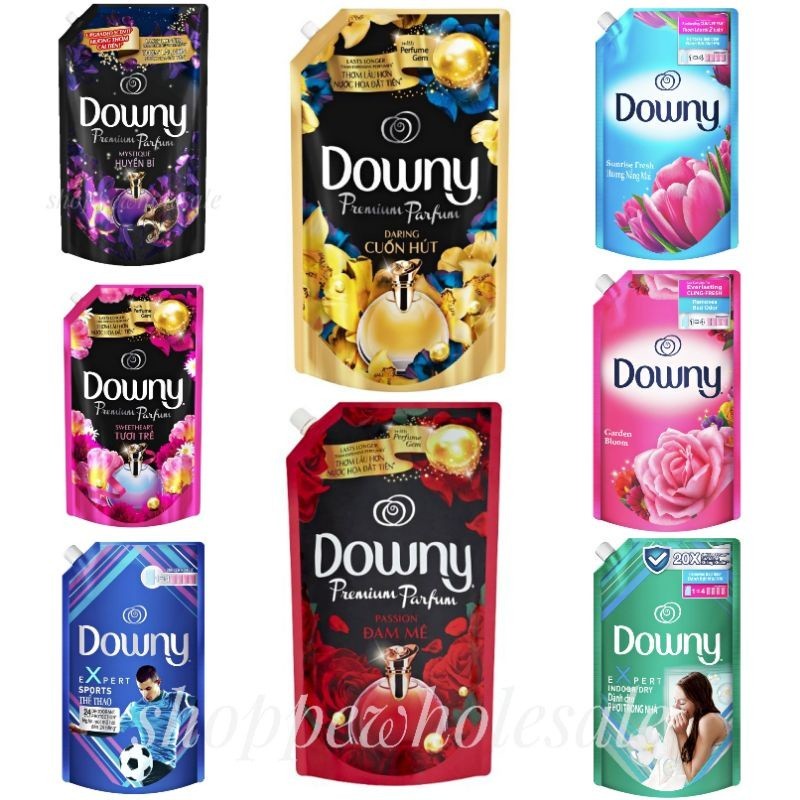 Downy Fabric Softener Refill Pack 1.35L / 1.4L / 1.5L Mystique Passion ...