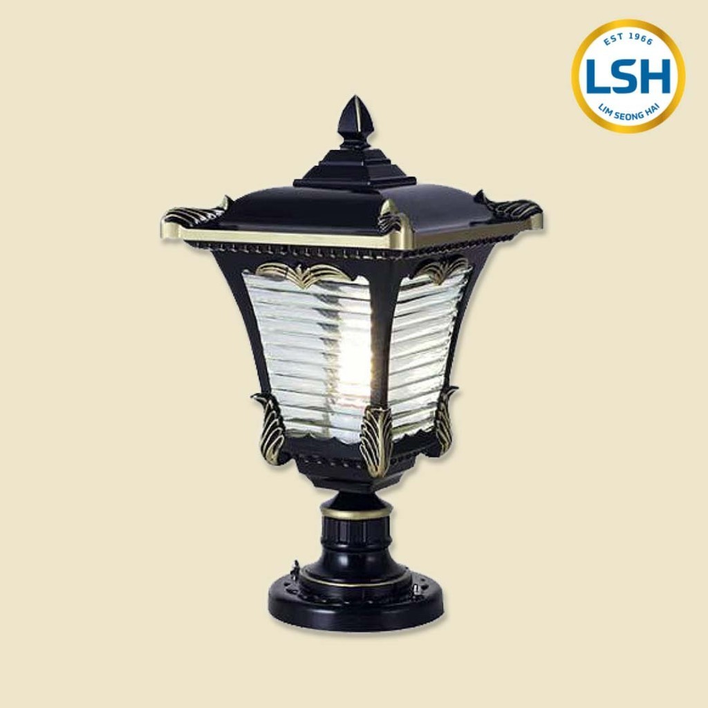 Oriental Classic Outdoor Gold Pillar Light IM-S24124 | Shopee Malaysia