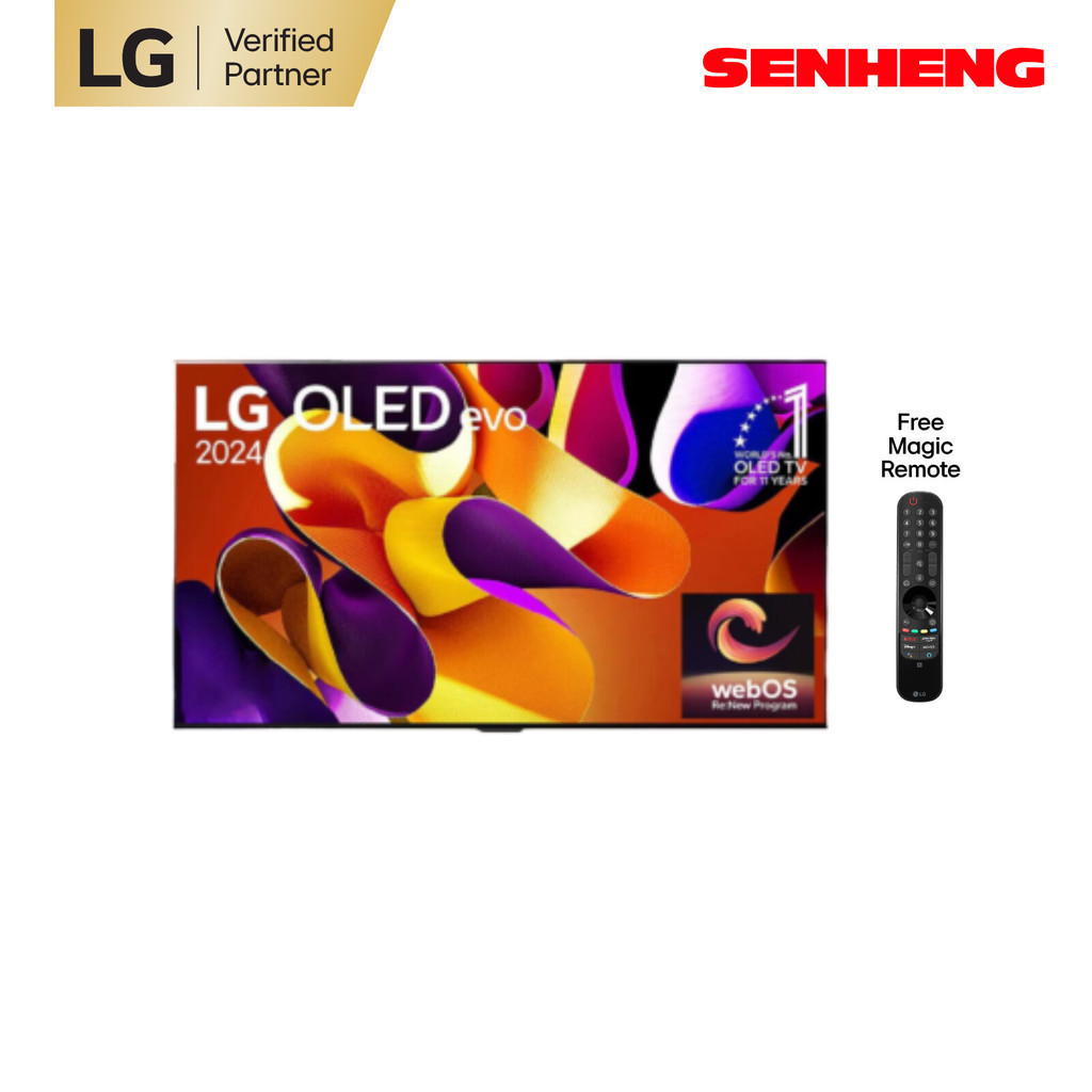 [New] LG 77 Inch OLED evo G4 Series 4K Smart AI OLED TV Gallery Edition OLED77G4PSA (2024 ...