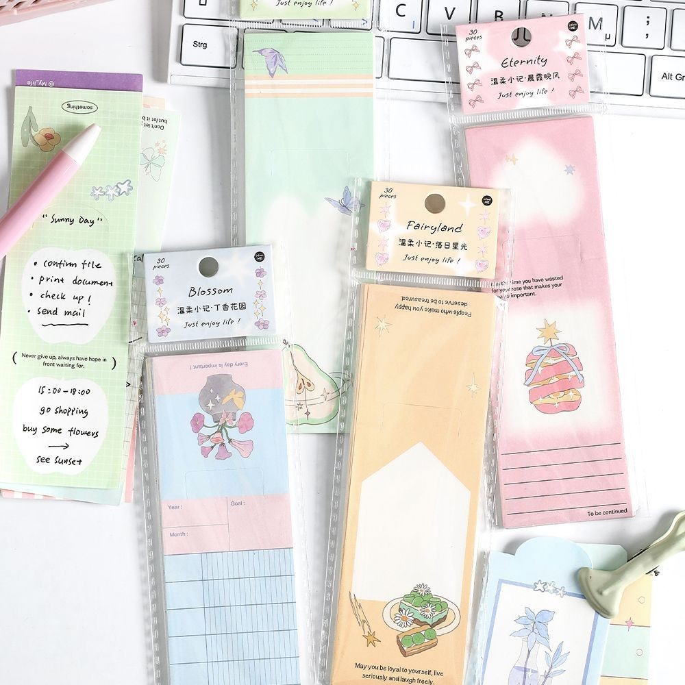 Cdaily|Gentle Flower Note Paper Index Paper Literary Handbook diy ...