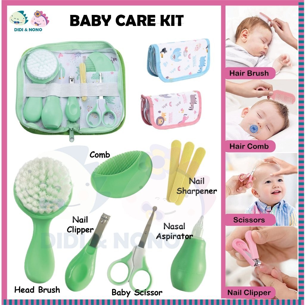 Baby set Baby Grooming Soft Safe Baby Grooming Tools Travel Nail Clipper Baby Penyepit Kuku Bayi ...