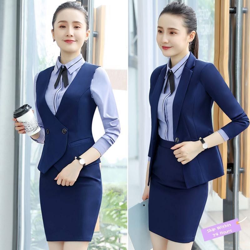 set baju dan seluar baju wanita korean style Professional attire ...