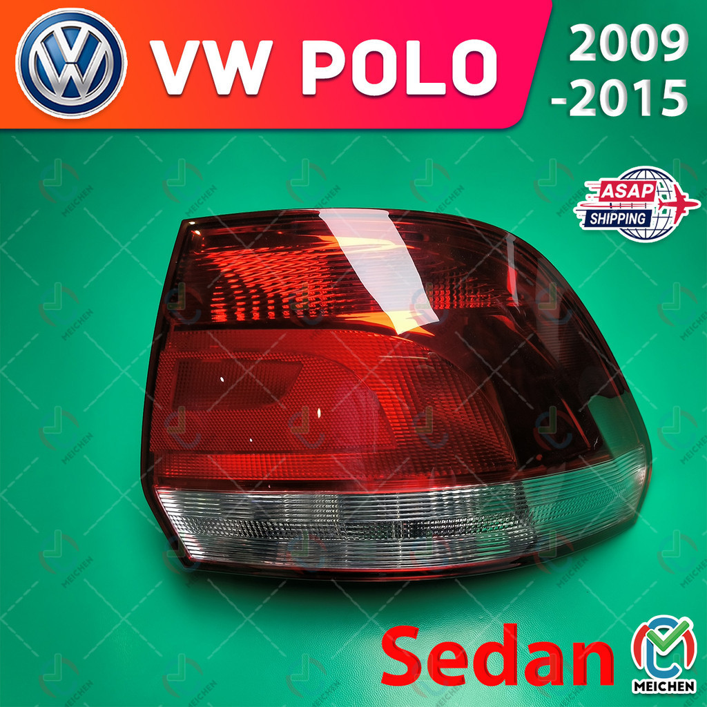 VW Volkswagen Polo Tail Lamp Polo Vento Sedan (2009-2015) Taillight ...