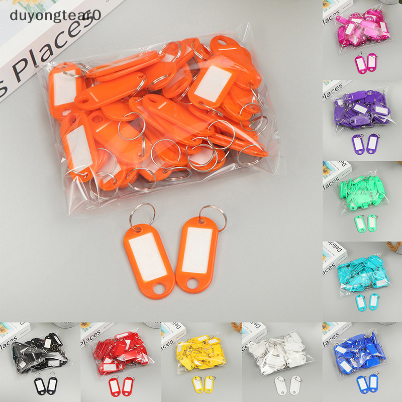 (duyongtear0) 30PCS Useful Key Tags Oil-resistant Compact Key Labels ...