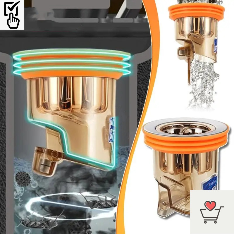MBR High Quantity Toilet Sewer Floor Drain Deodorizer Device Anti ...