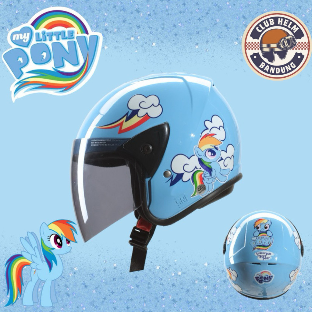 Helmet Children Character Girl Boy Girl Cute Viral Premium SNI The ...