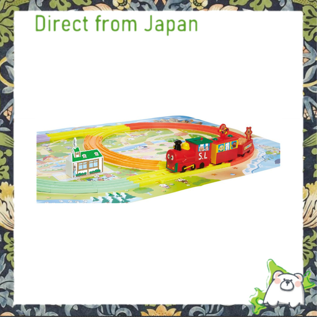 【Direct from Japan】Anpanman Town SL Man and Rainbow Railway Set ...