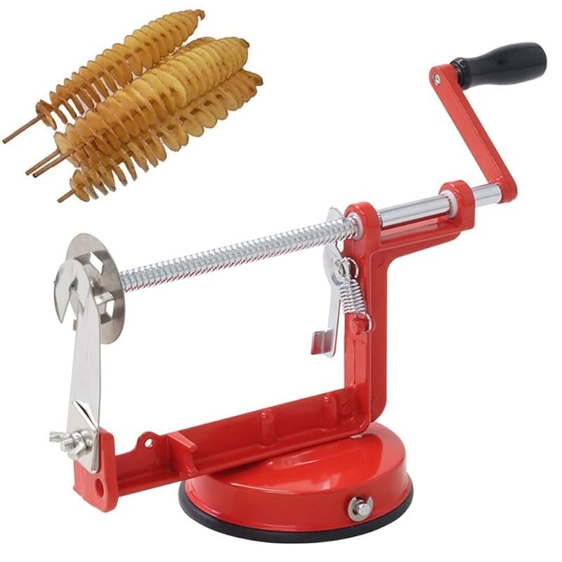 Upstore Tornado Potato Cutter Manual Potato Slicer Hurricane Potato