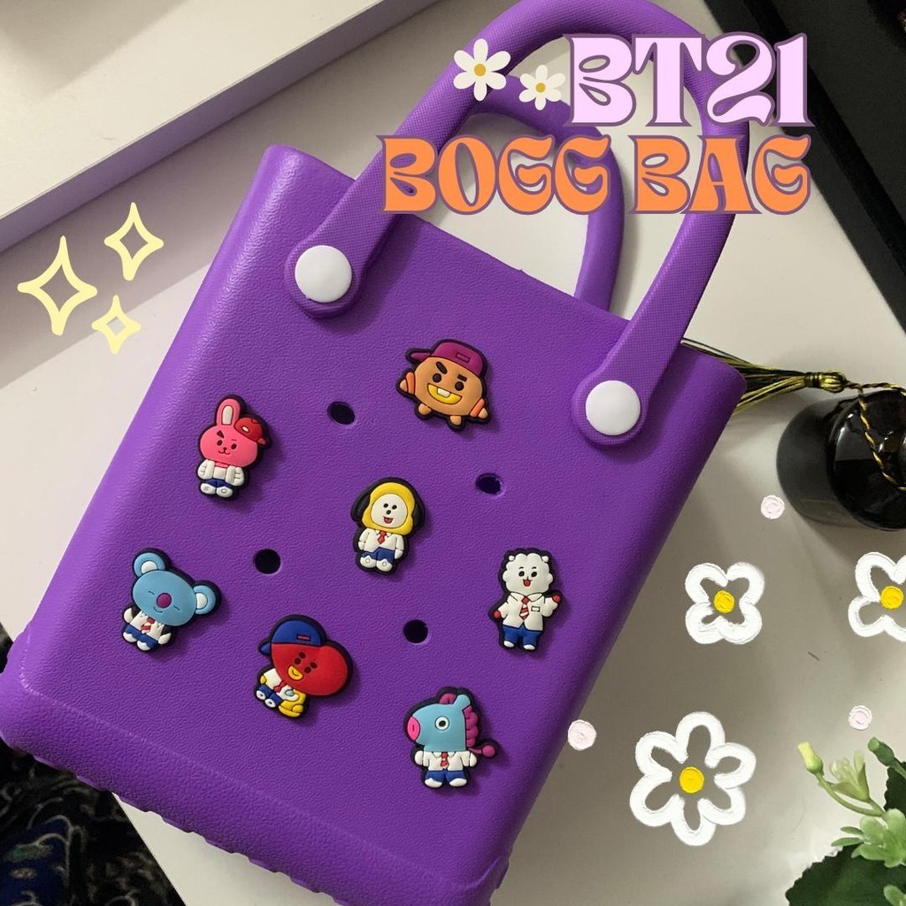 BT21 Mini Bogg Bag Waterproof | Shopee Malaysia