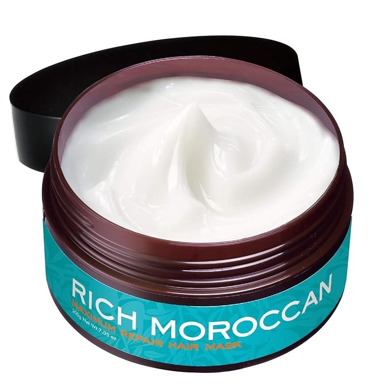 【from Japan】Rich Moroccan Maximum Repair Hair Mask [ 200g / Leave-in ...