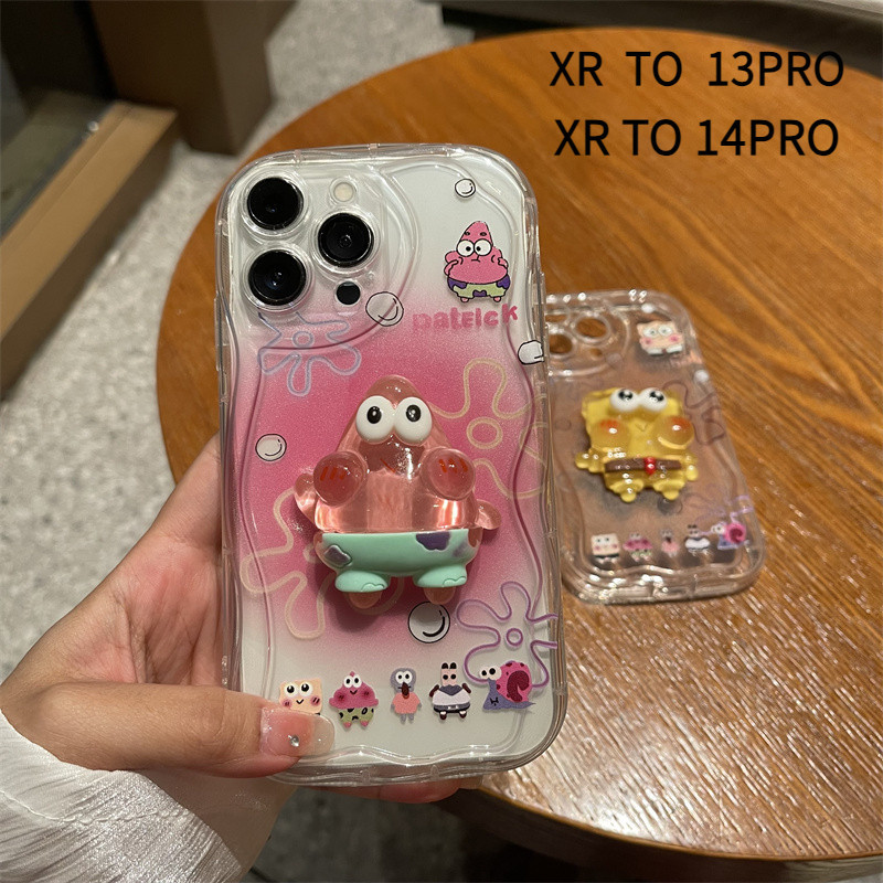 Cartoon S-SpongeBob Patrick Star Phone Case For Apple Phone XR TO 13PRO ...