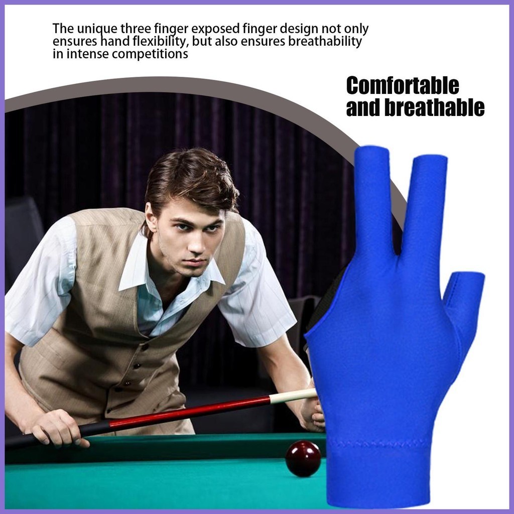 Professional Pool Gloves Billiards 3 Finger Billiard Pool Gloves 3 ... Professional Pool Gloves Billiards 3 Finger Billiard Pool Gloves 3 ...