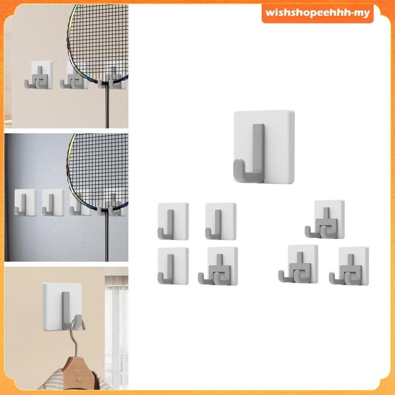 [WishshopeehhhMY] Wall Mounted Racket Rack Universal Heavy Duty ...