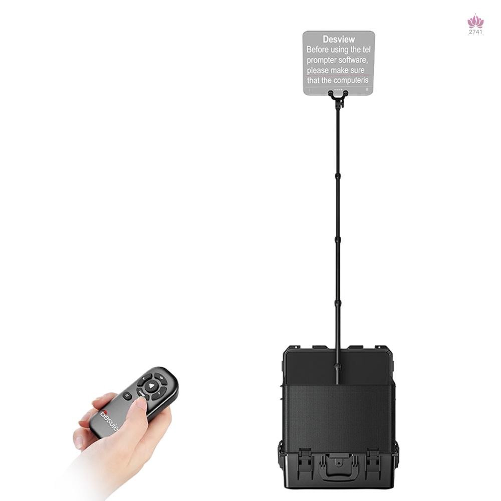 Destview TP200 Portable Teleprompter 17-inche Universal Prompter with ...