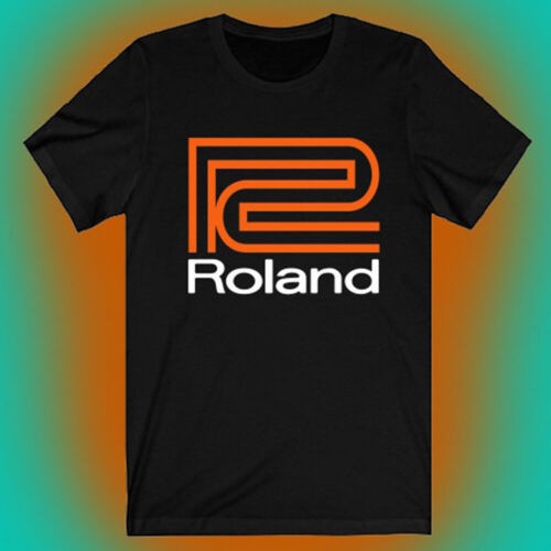 Roland Drums Logo Mens Black Tshirt Size S To cotton | Shopee Malaysia