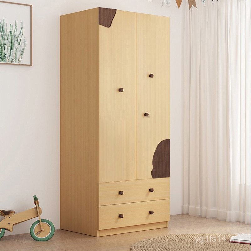 Anlando Nordic Modern Wardrobe Children's Wardrobe Small Apartment ...