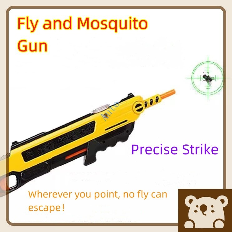 Fly and mosquito gun mosquito gun continuous capture of insects toy gun ...