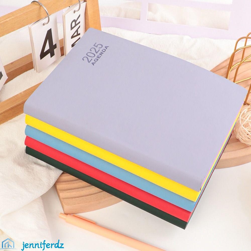 JENNIFERDZ 2025 Planner Notebook, Daily To Do List 2025 A5 Agenda Notebook, Portable Weekly ...