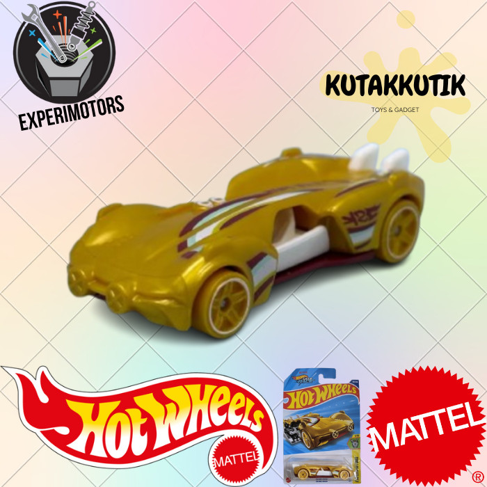 Hot Wheels Sedan Racing Car Slide Kick Gold Lot E 2025 Expressermotors ...