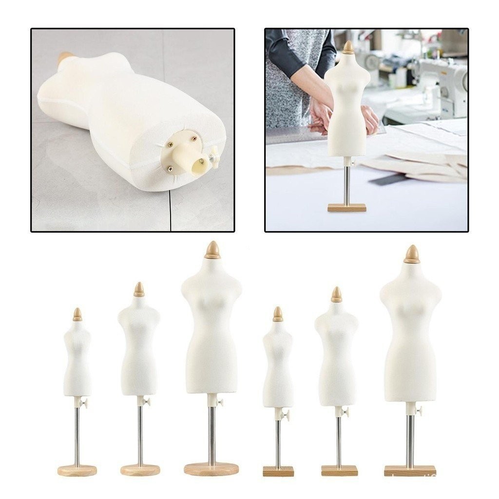 Miniature Sewing Mannequin Mini Tailor Dressmaker Apparel Design Doll ...