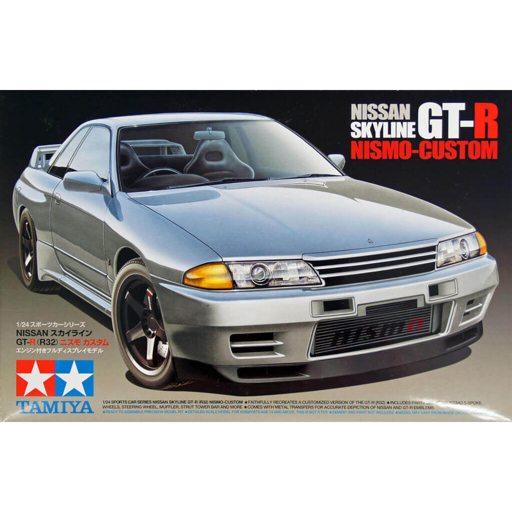 Tamiya 24341 Nissan Skyline GT-R (R32) Nismo-Custom 1/24 scale kit ...
