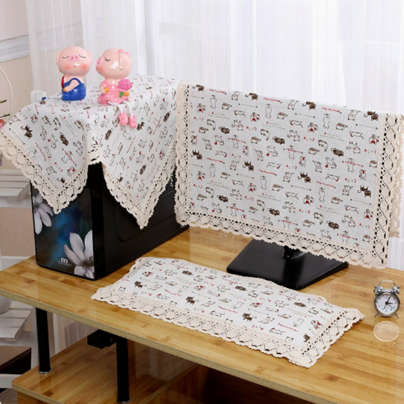 Desktop Computer Cover 19 Inch 22 Inch 24 Inch 32 Inch Dust Sun Dirty ...
