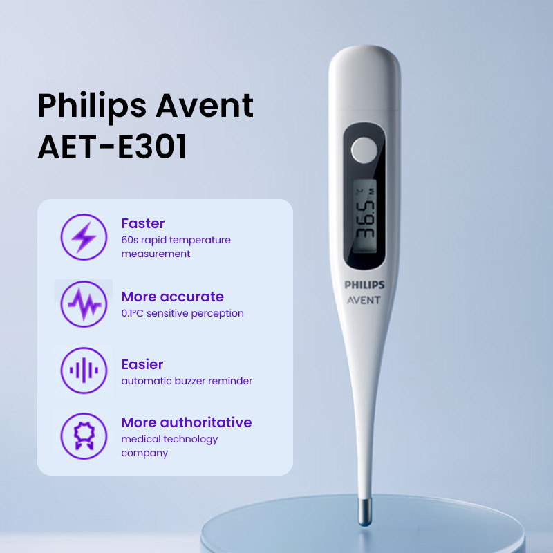 Thermometer Digital Electronic Body Oral Thermometer Baby Adult ...