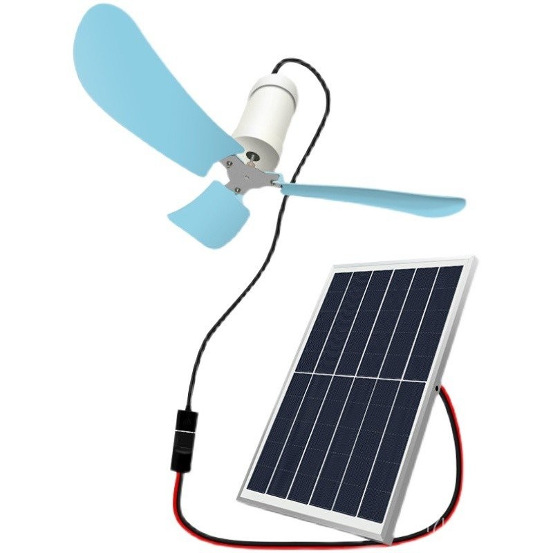Solar Charging Panel Powerless Power-Free usb Small Ceiling Fan Outdoor ...
