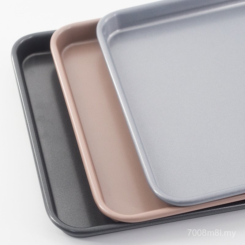 Kuali Pembakar Kuki Segi Empat Besar 15-Inci Besar Keluli Karbon Tebal ...