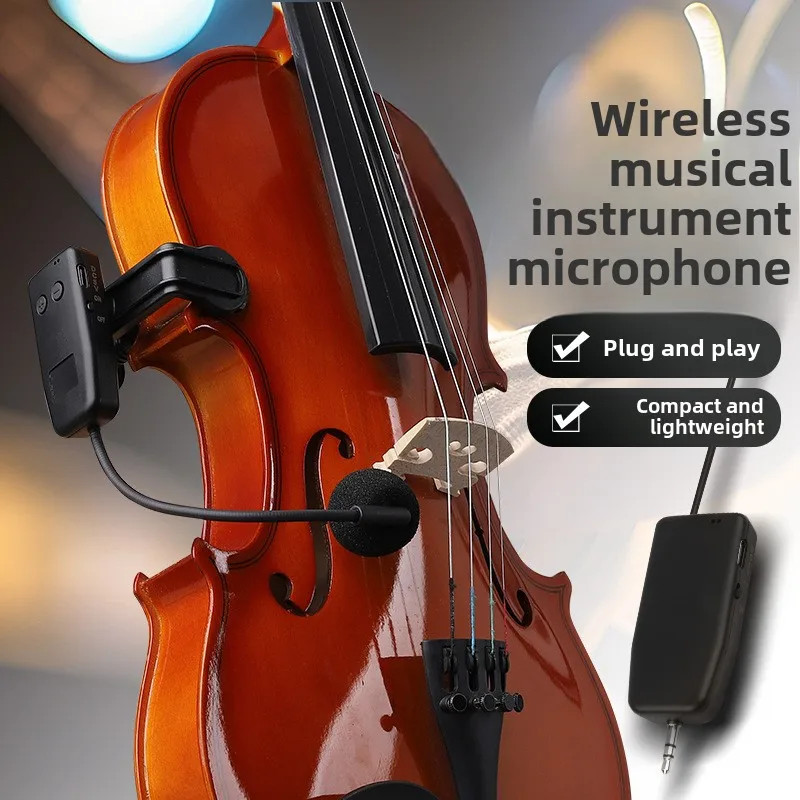 violin cello wireless microphone musical instrument pickup microphone ...
