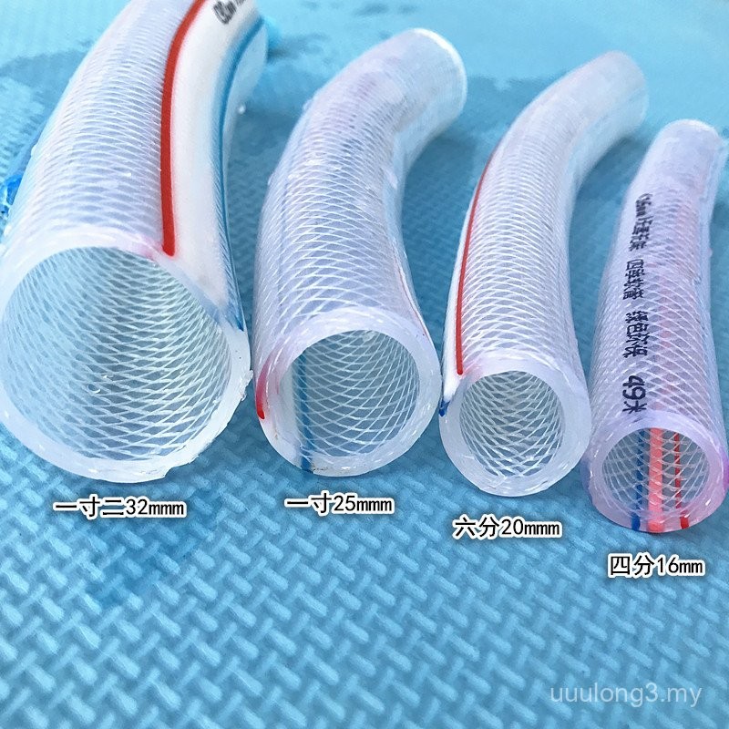 Pvc Reinforced Plastic Hose Household Tap Water Snakeskin Pipe Mesh ...
