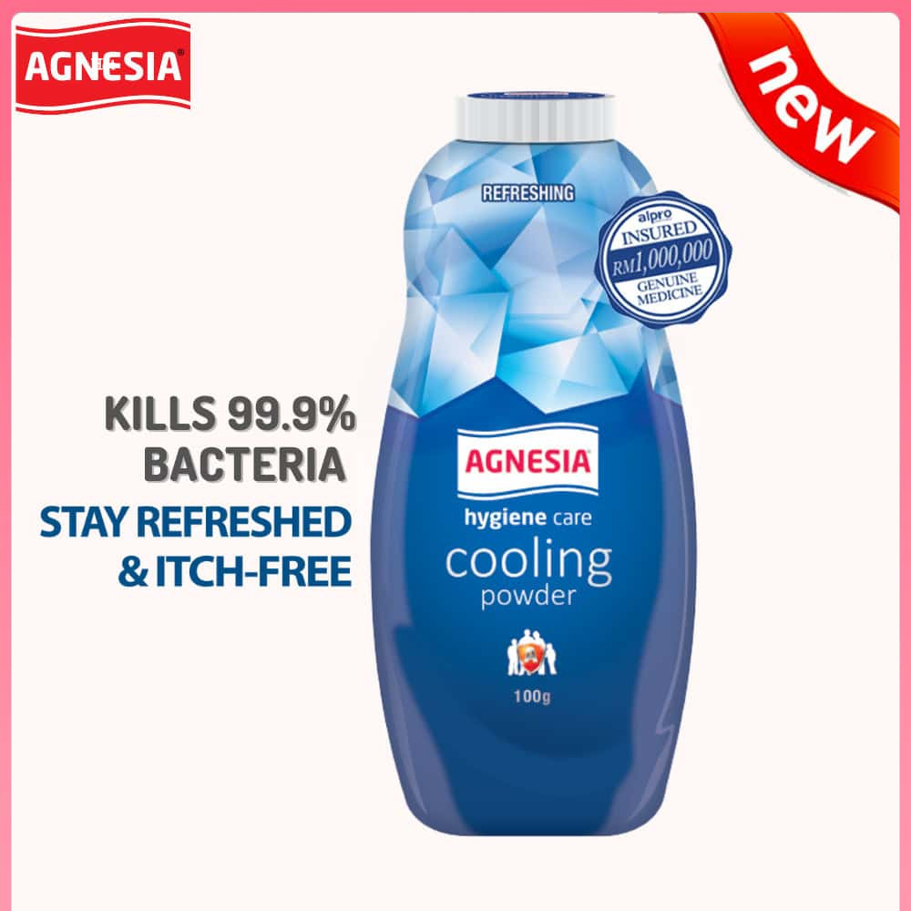 Agnesia Hygiene Care Cooling Powder 100g | Shopee Malaysia