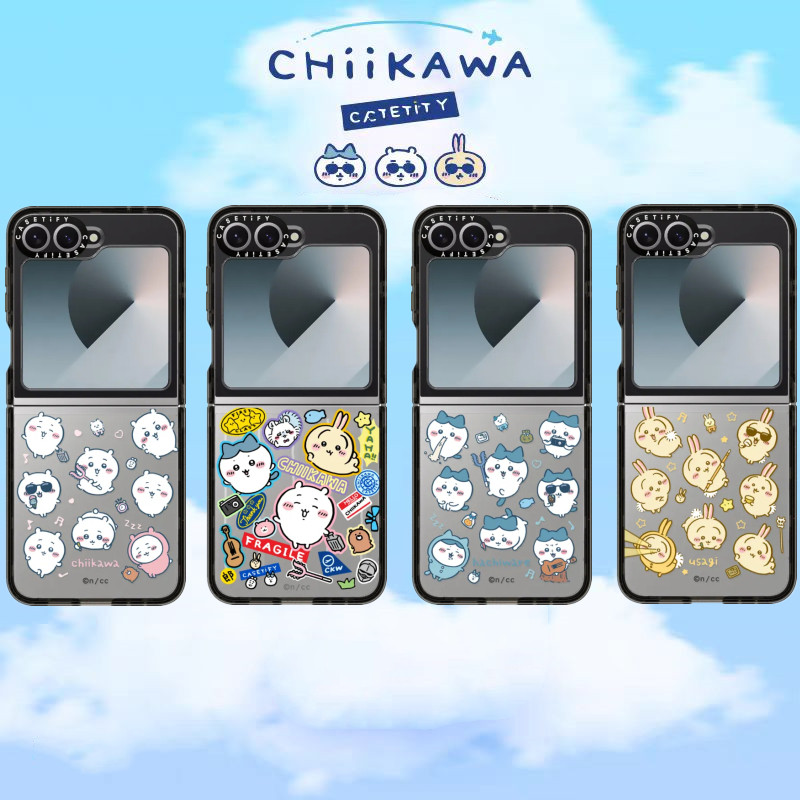 CASETi Chiikawa Hard Case Samsung Galaxy Z Flip 6 Flip 5 Flip 4 Flip 3 ...