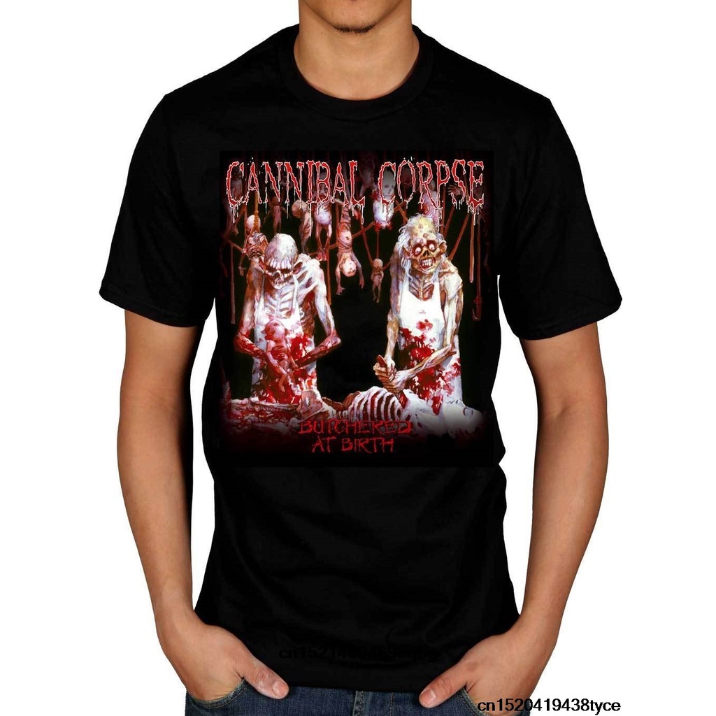 New Cannibal Corpse Butchered At Birth T Shirt Death Metal Band Tomb ...
