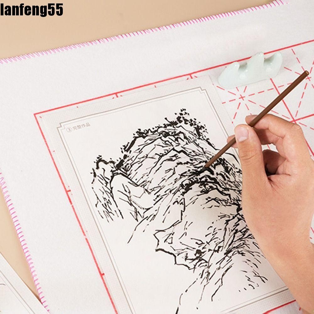 LANFENG Chinese Painting Sketch Basic Tutorial, Hand Drawn Landscape ...