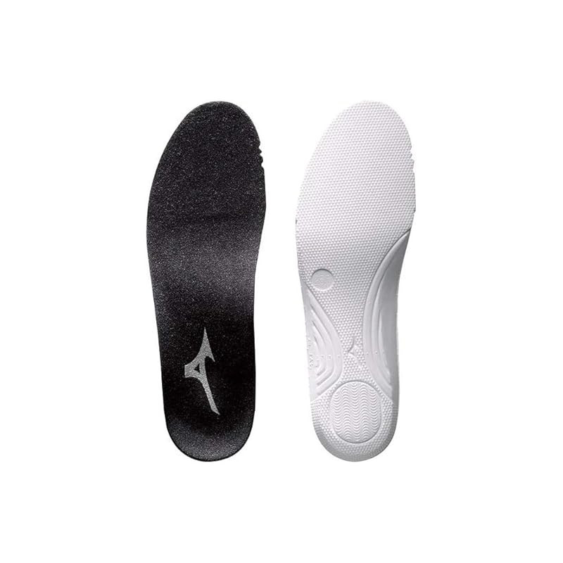 MIZUNO Anatomical Cup Insole - Black for Basketball, Soccer, Volleyball ...