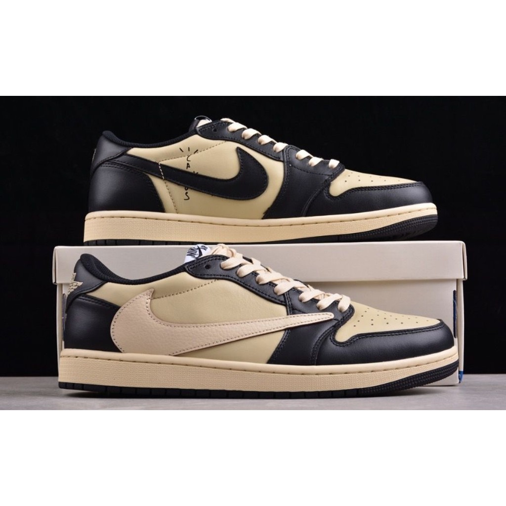 Travis Scott Air Jordan 1 Low OG Pale Vanilla DM7866-201 | Shopee Malaysia